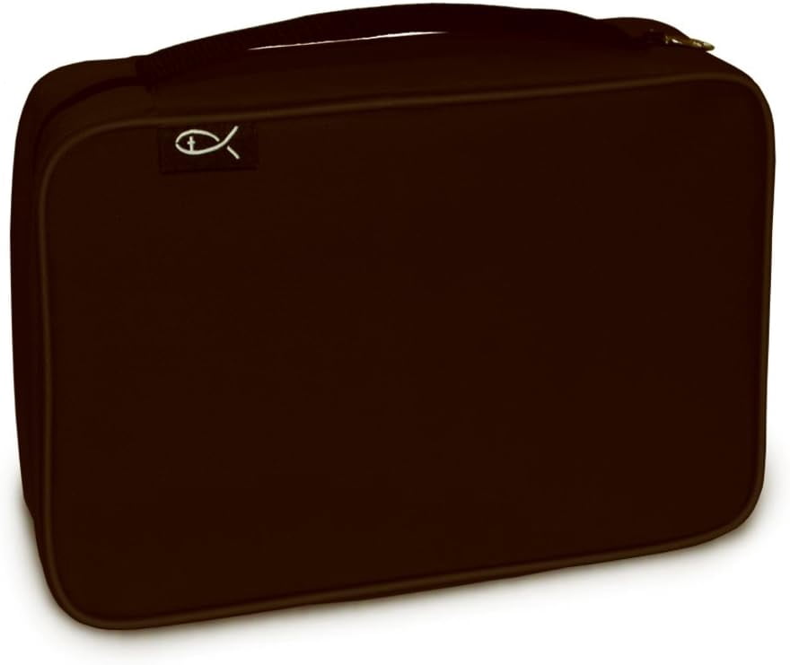 Bible Cover Basic Black - Compact (21449) - Walmart.com