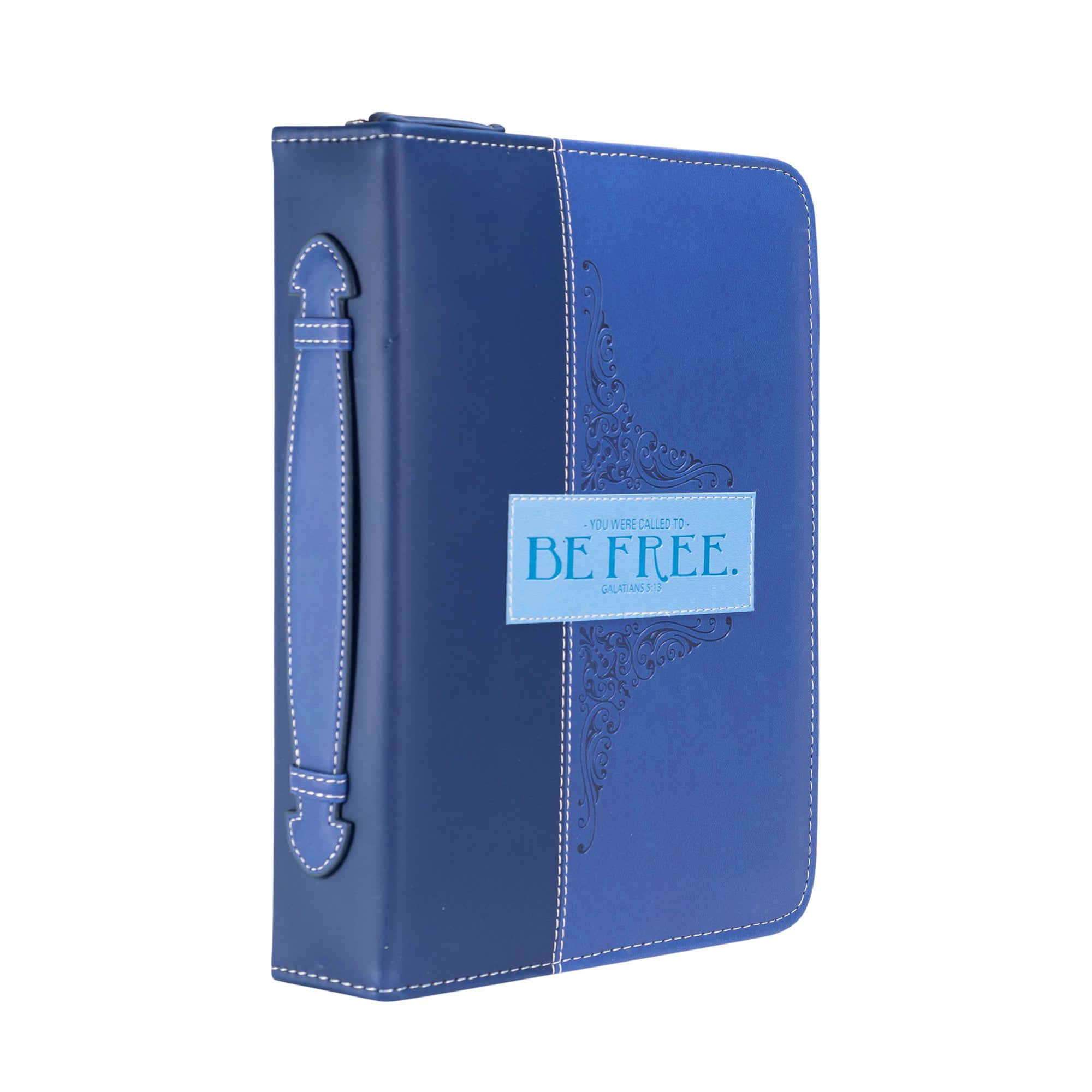 Bible Cover- Blue Be Free - Walmart.com