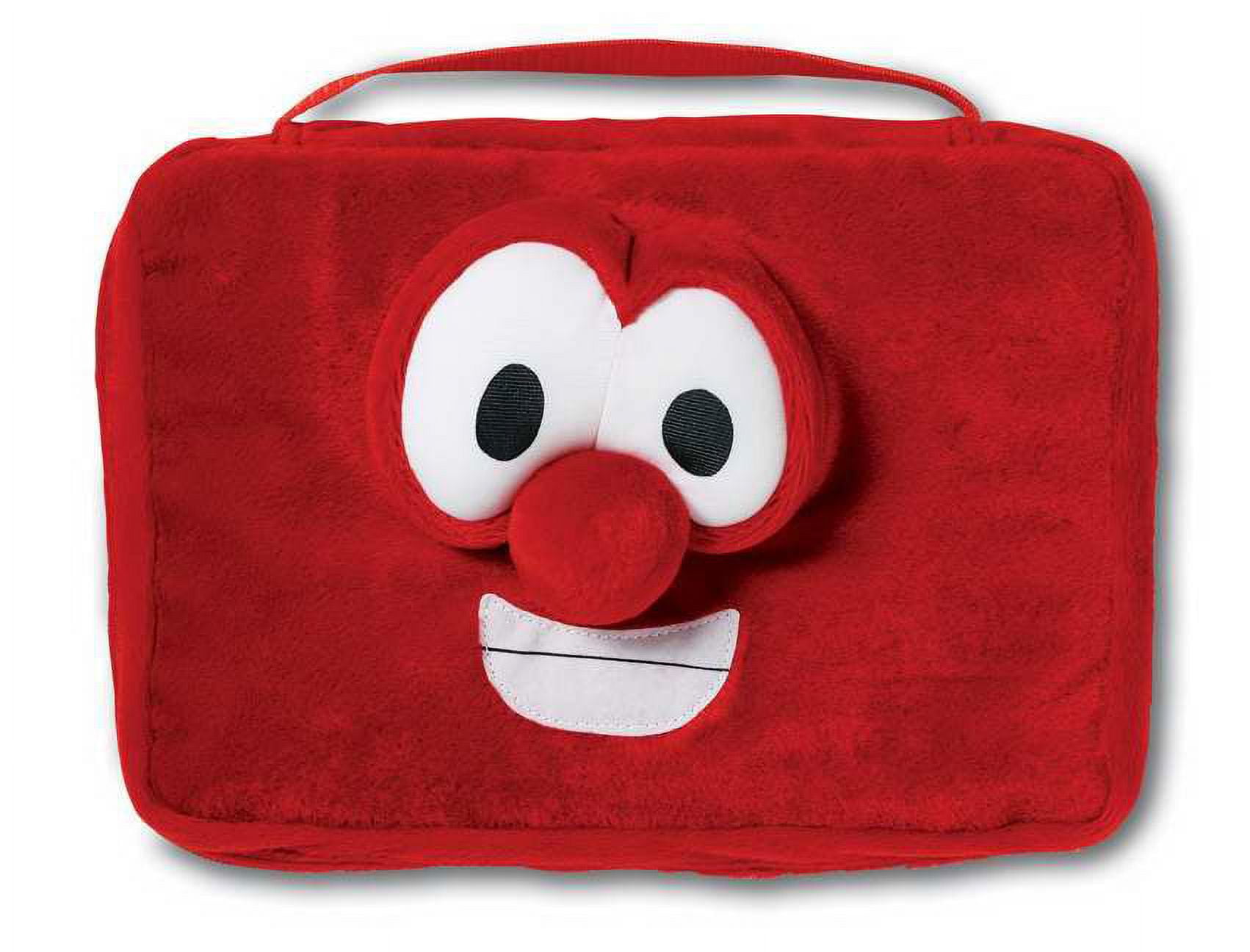 Bible Cover Veggie Tales Bob Plush Medium Red Walmart
