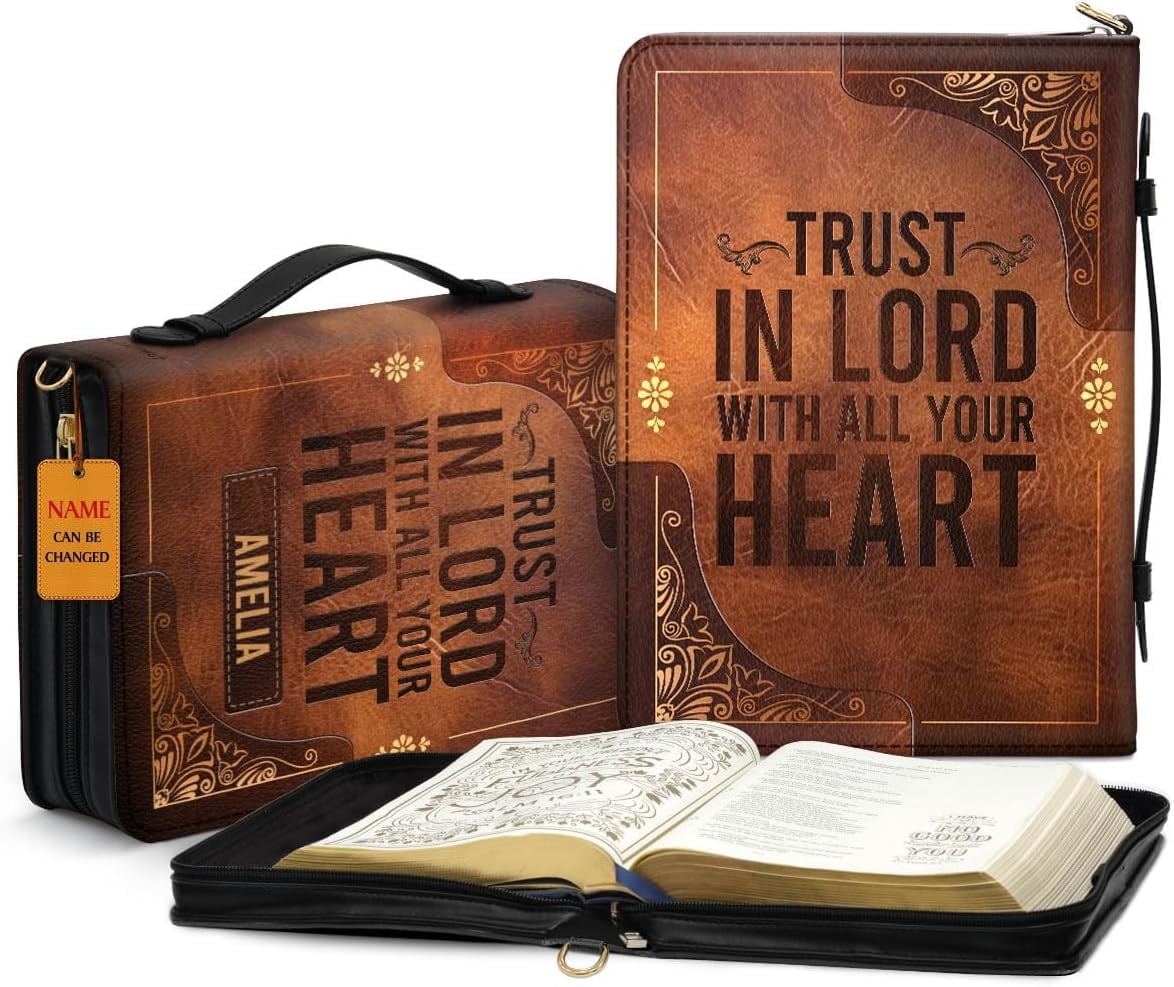 Bible Covers - Bible Cover for Pastor - Christian Bible Cover with ...