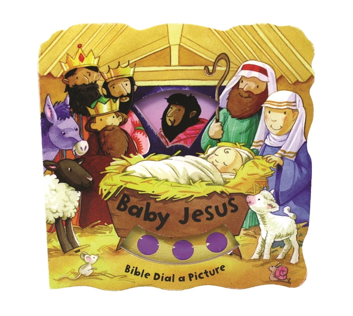 Bible Dial-A-Picture Books: Baby Jesus (Board Book) - Walmart.com