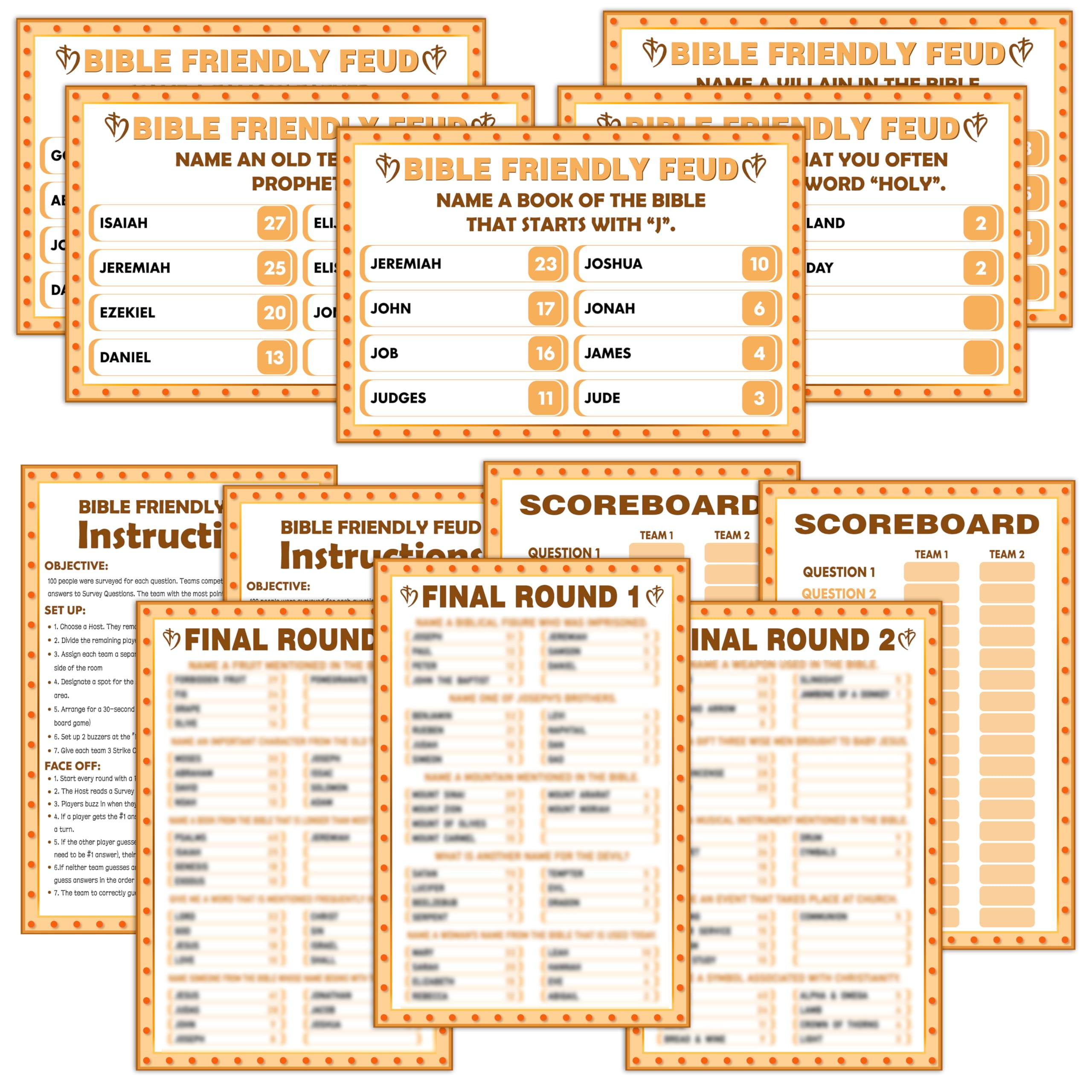 Bible Friendly Game, TSF6 Christian Bible Games, Friendly Quiz For ...