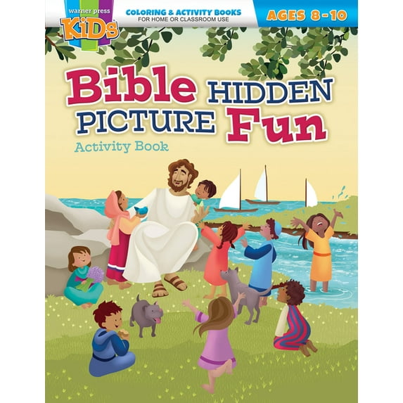 Bible Hidden Picture Fun: Coloring & Activity Book, (Paperback ...