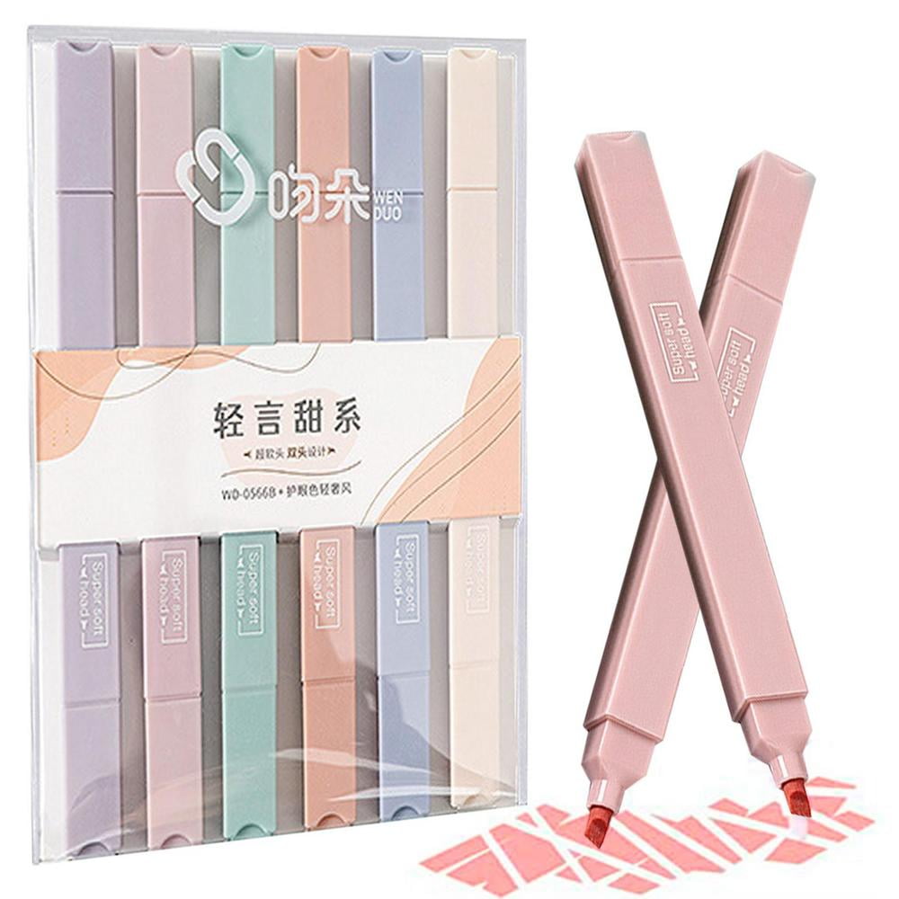 Bible Highlighters Double End Book Highlighters No Bleed 6 Pieces Cute ...