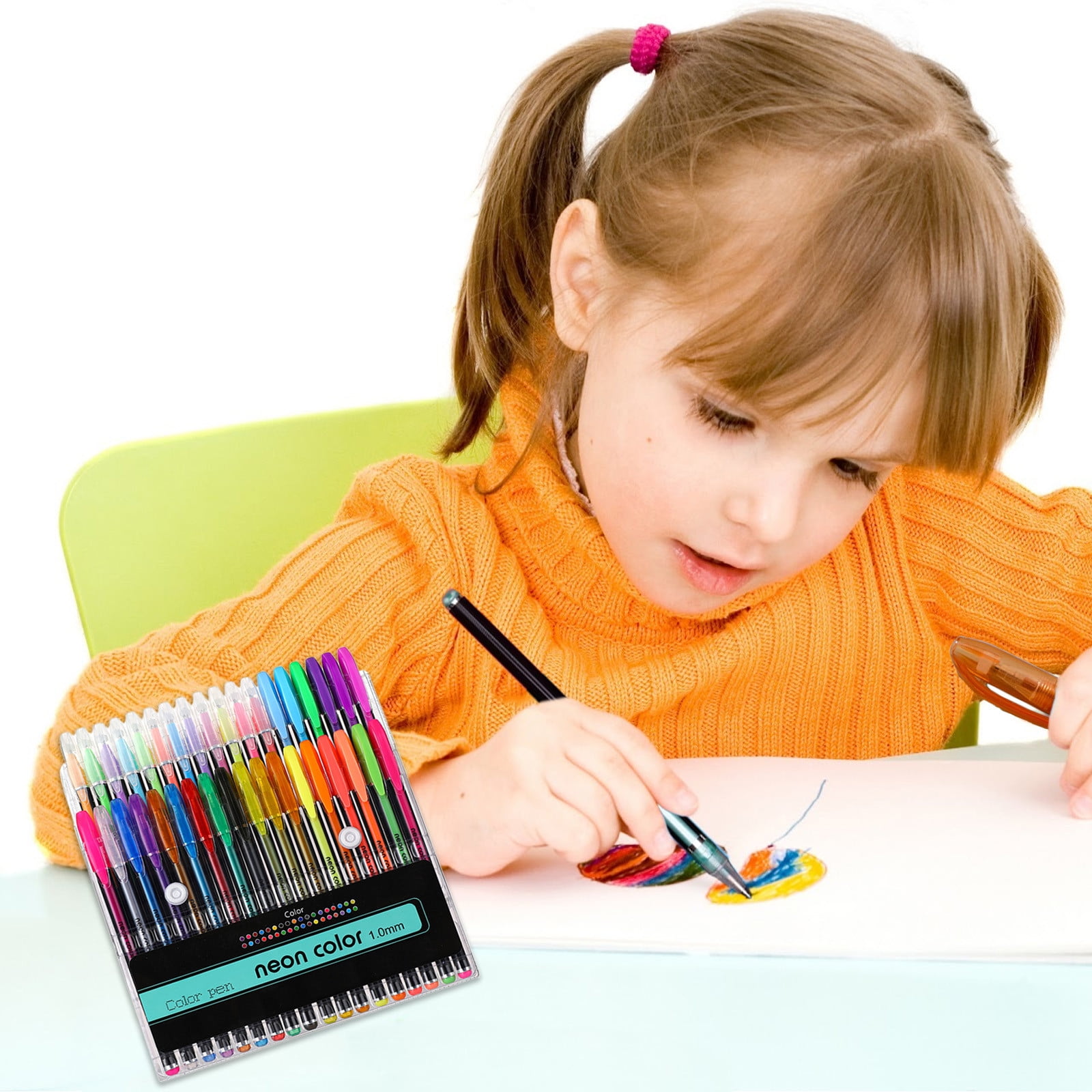 Bible Highlighters No Bleed - Pack of 36 Soft Wax Gel Highlighters ...