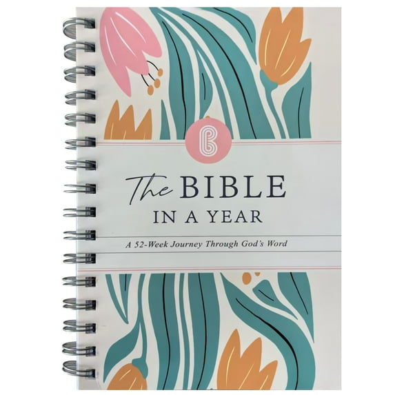 Bible In A Year A4 Spiral Bible Study Guide for Women, Note Taking ...