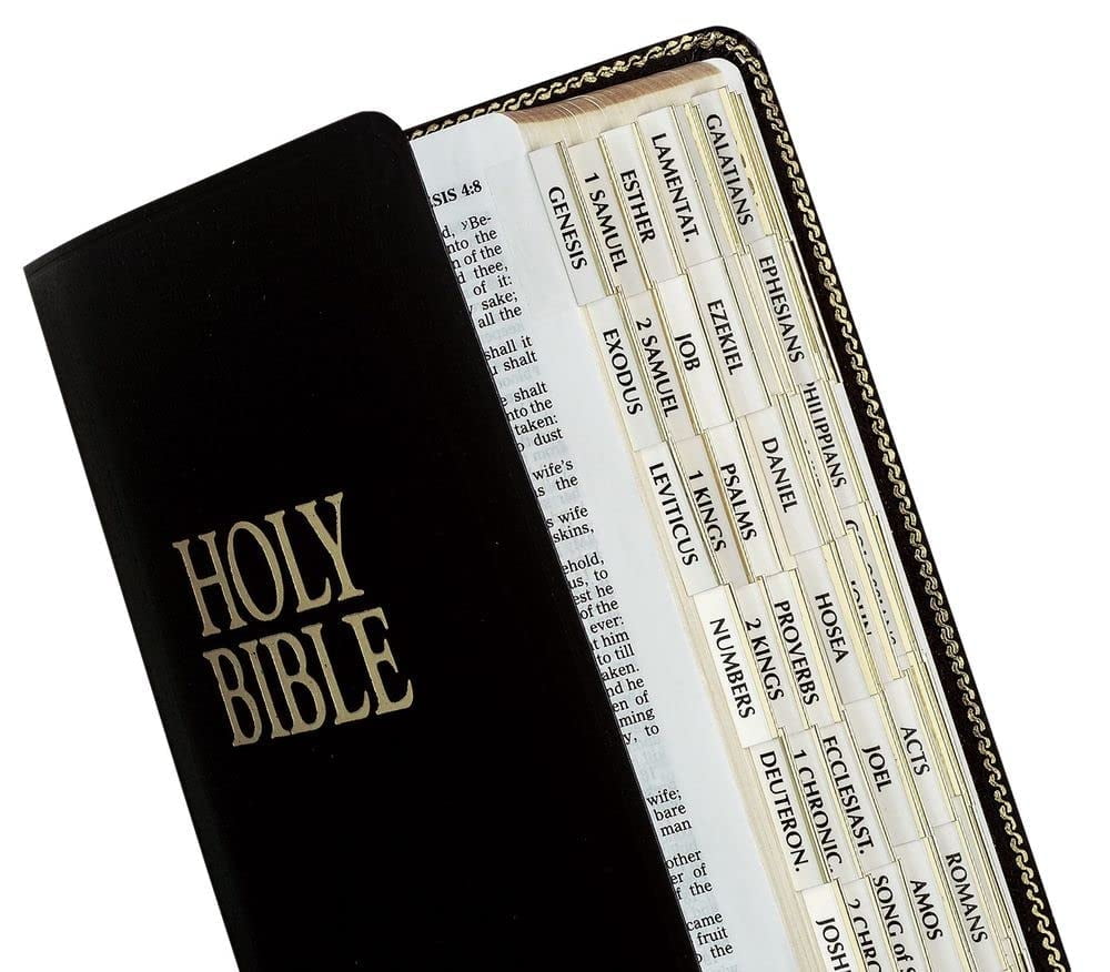 Bible Indexing Tabs Gold Edged, Complete Set for Old and New Testament ...