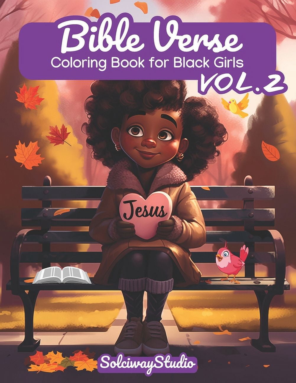 Bible-Inspired Coloring Books for Black Bible Verse Coloring Book for ...