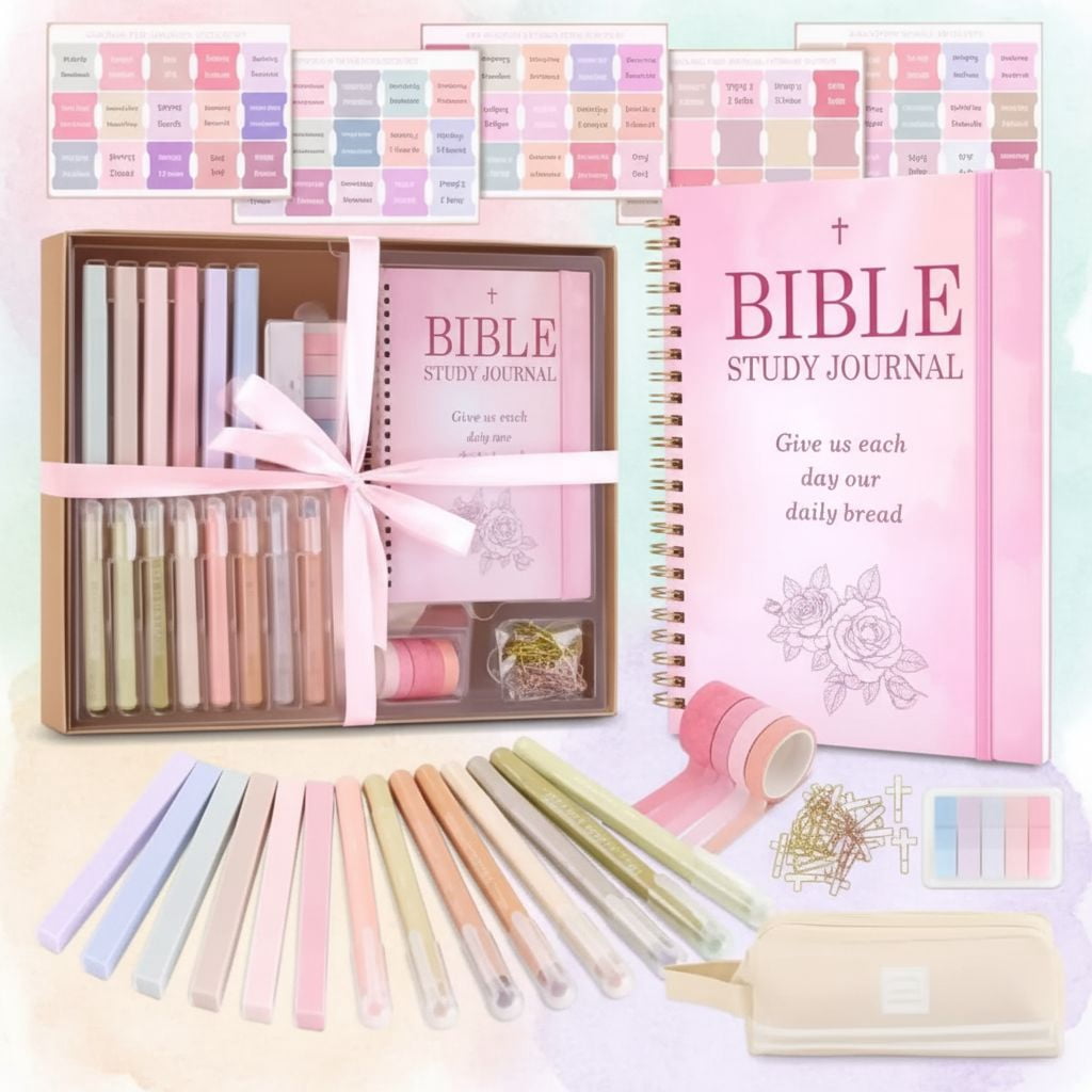 Bible Journaling Kit,Study Bible Journal BibleHighlighters and Pens No ...