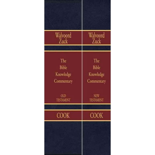 Bible Knowledge Series: Bible Knowledge Commentary (2 Volume Set ...