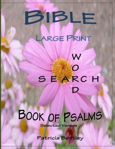 Pre-Owned Bible Large Print Word Search: Book of Psalms (Selected ...