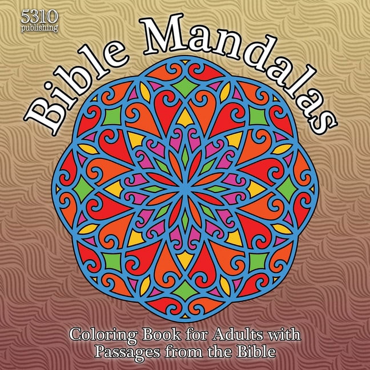 Bible Mandalas: Coloring Book for Adults with Passages from the Bible ...