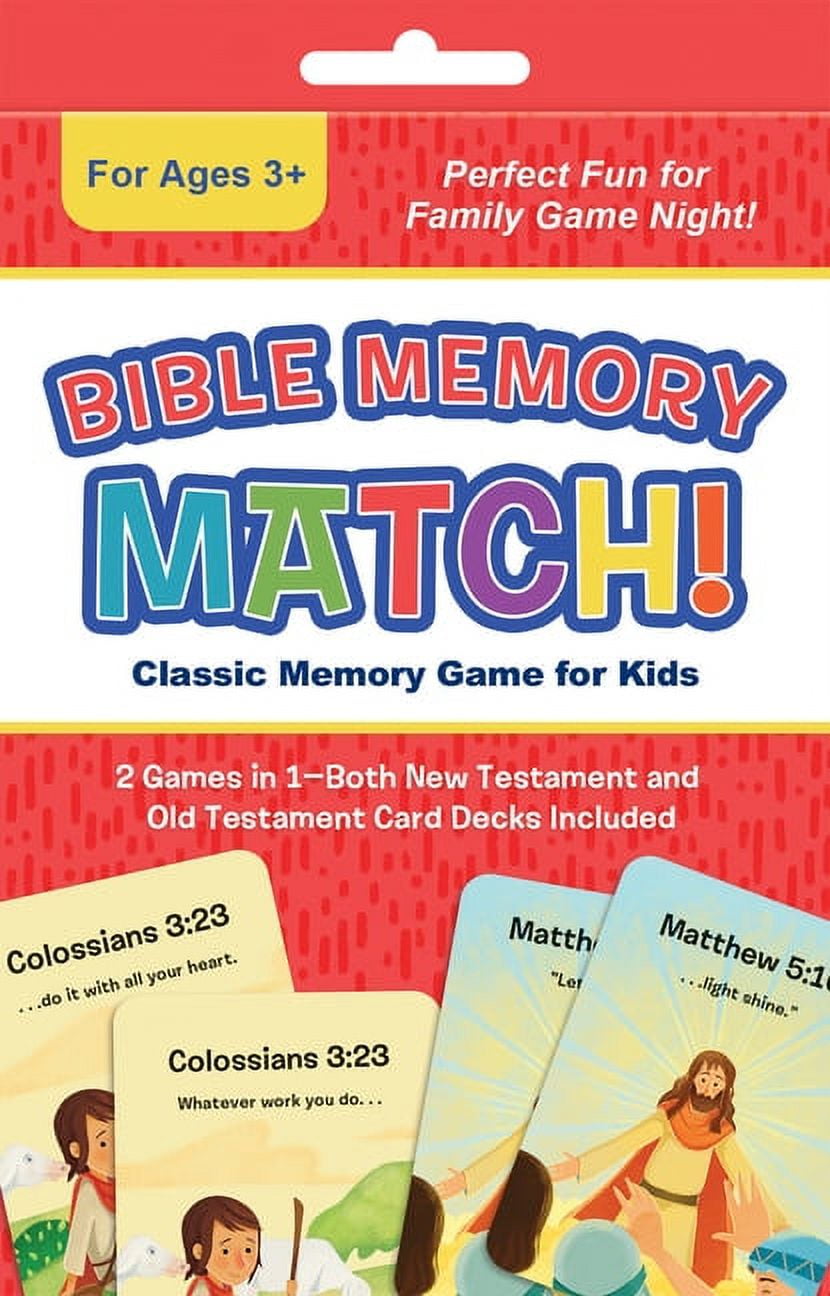 Bible Memory Match! : Classic Memory Game for Kids (Game) - Walmart.com