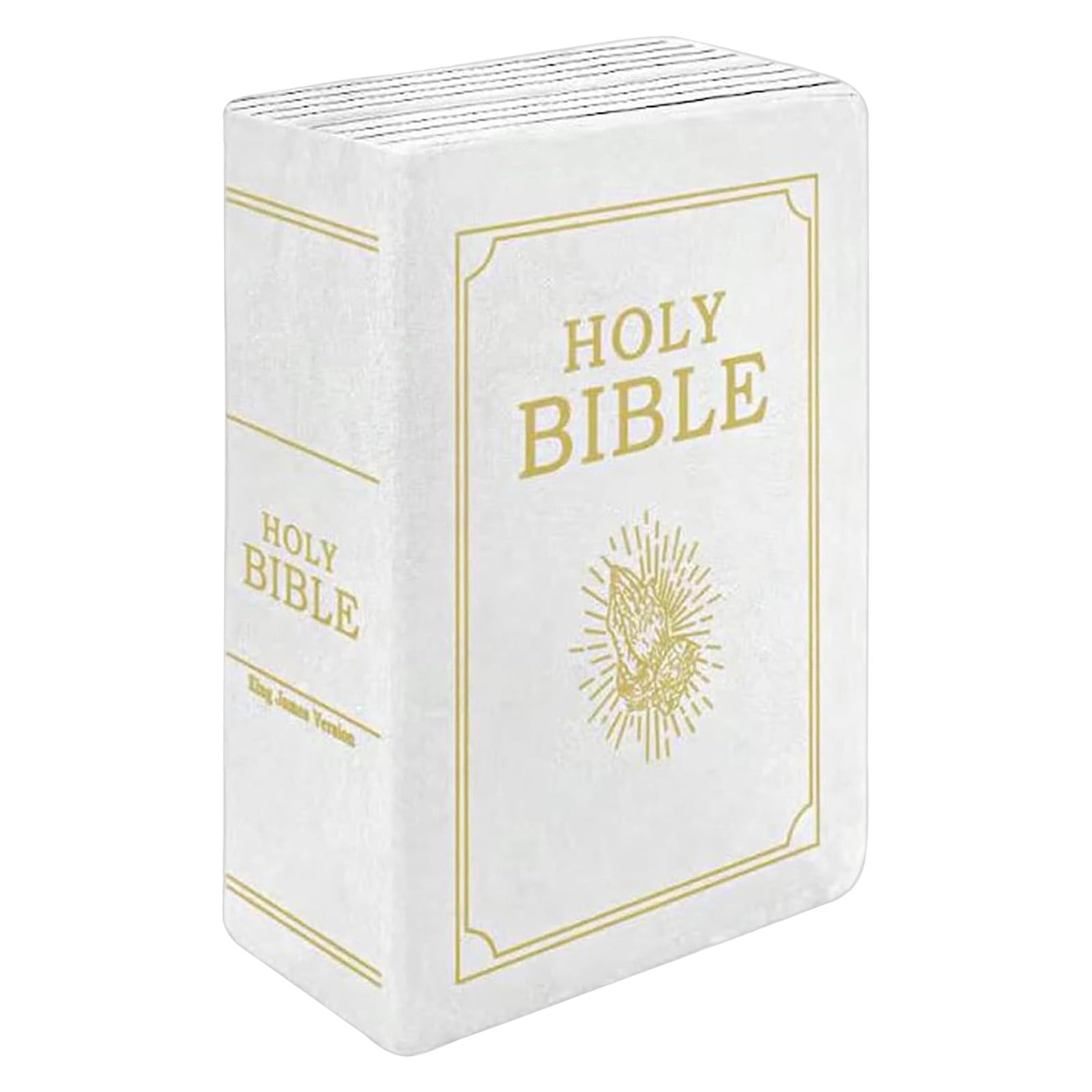 Bible Pillow Book Plush Pillow, 8.8x4x13 Inches Plush Book Shape Pillow ...