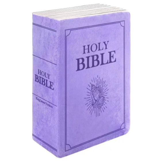 Bible Pillow，The Holy Bible Pillow Plush - Book Shape，That Opens ...
