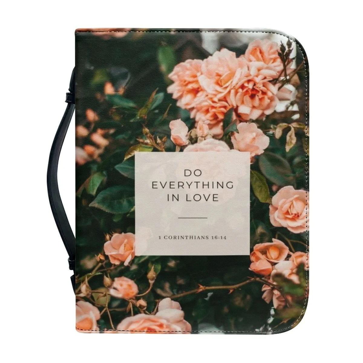 Bible Praise Poetry Print Church Bible Bag for Women Portable Bible ...