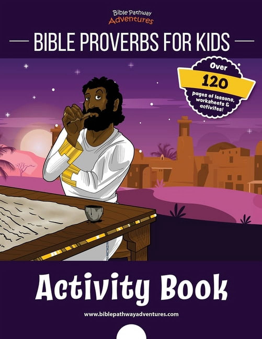 Bible Proverbs for Kids Activity Book (Paperback) - Walmart.com