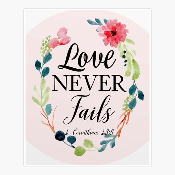 Bible Quotes Sticker - Walmart.com