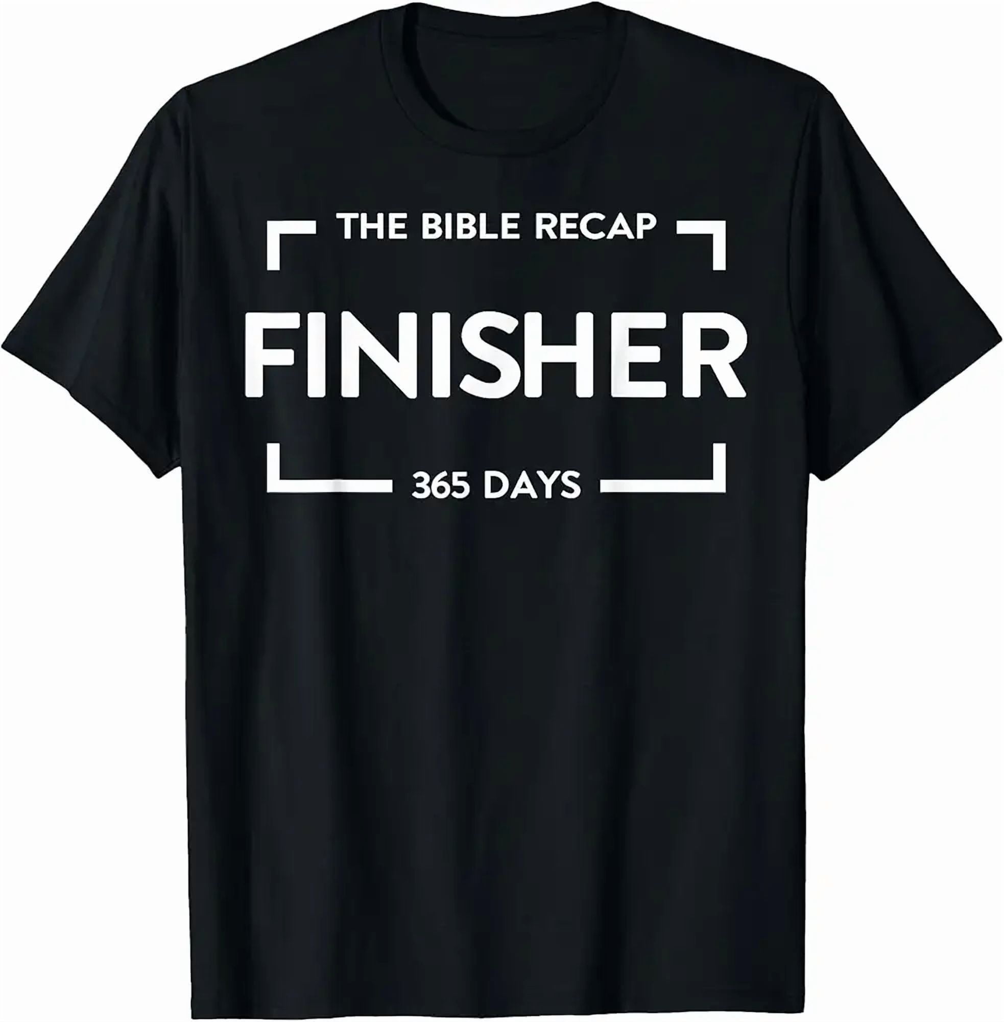 Bible Recap Finisher 365 Days Scripture Reading Christian Winter Unisex ...