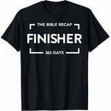 Bible Recap Finisher 365 Days Scripture Reading Christian Winter Unisex ...