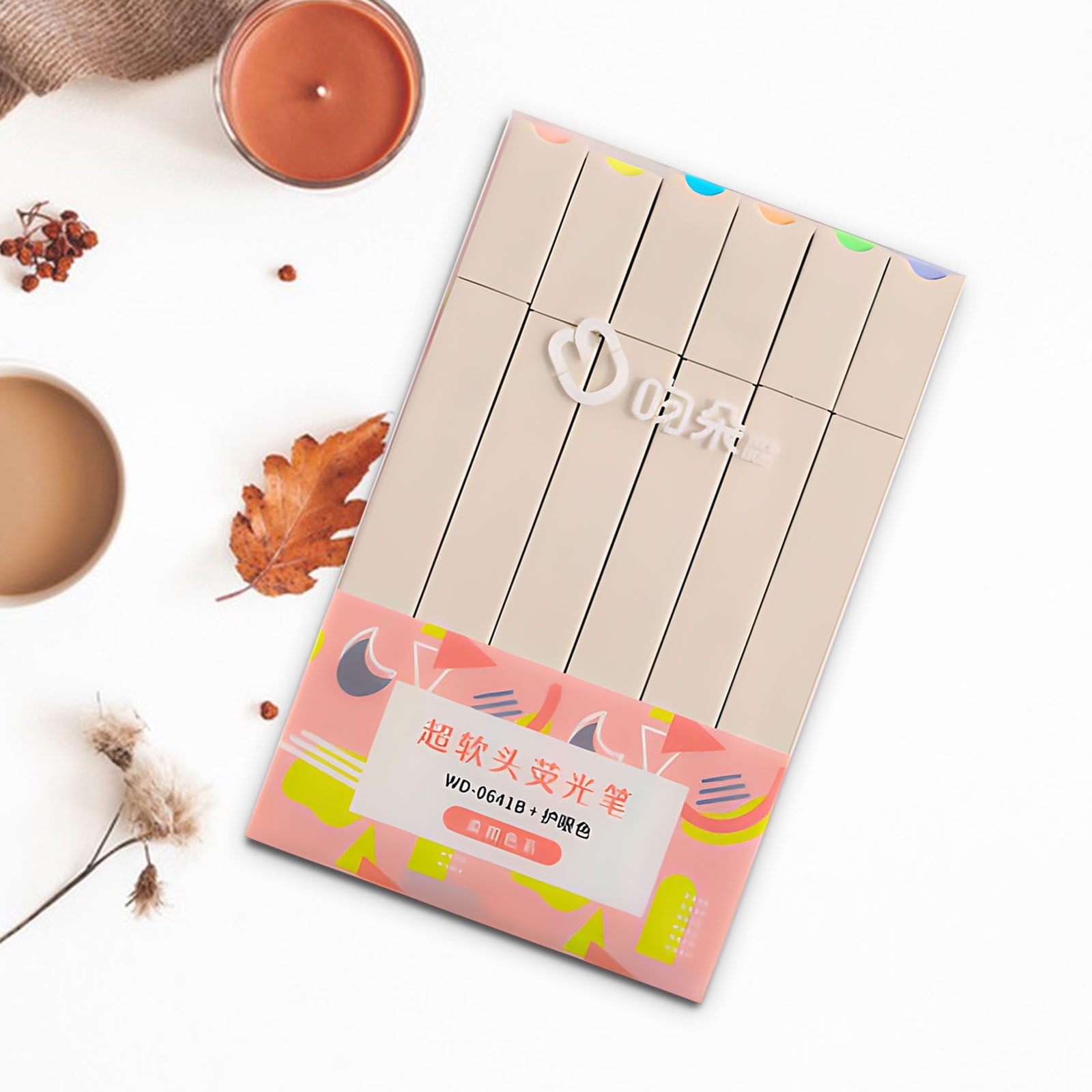 Bible Safe Highlighters, Water-Based Ink Pens, Non-Neon Soft Color ...