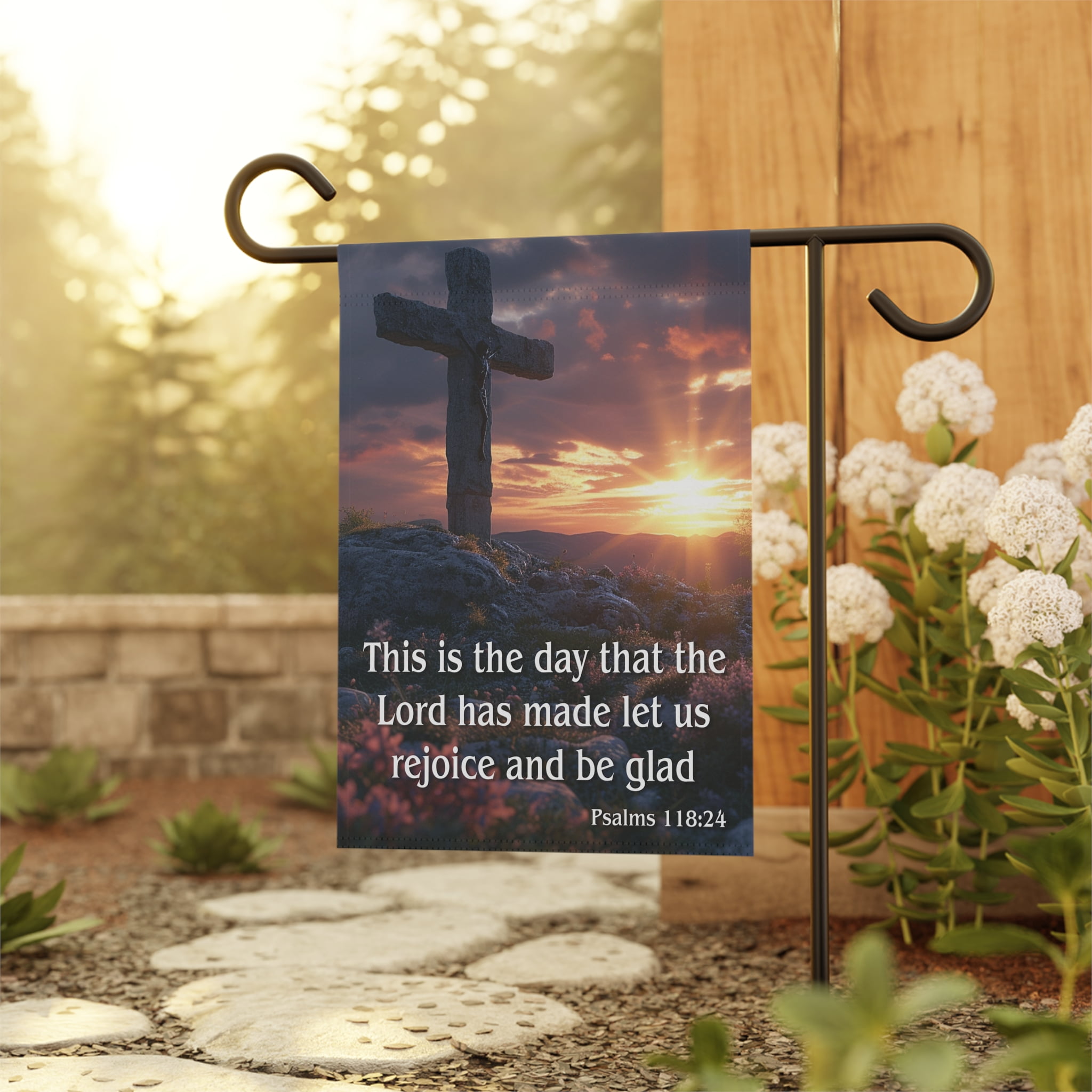 Bible Scripture Flag, Faith Bible Verse Flag, Christian Flag ID-0423-ZEPU - Walmart.com