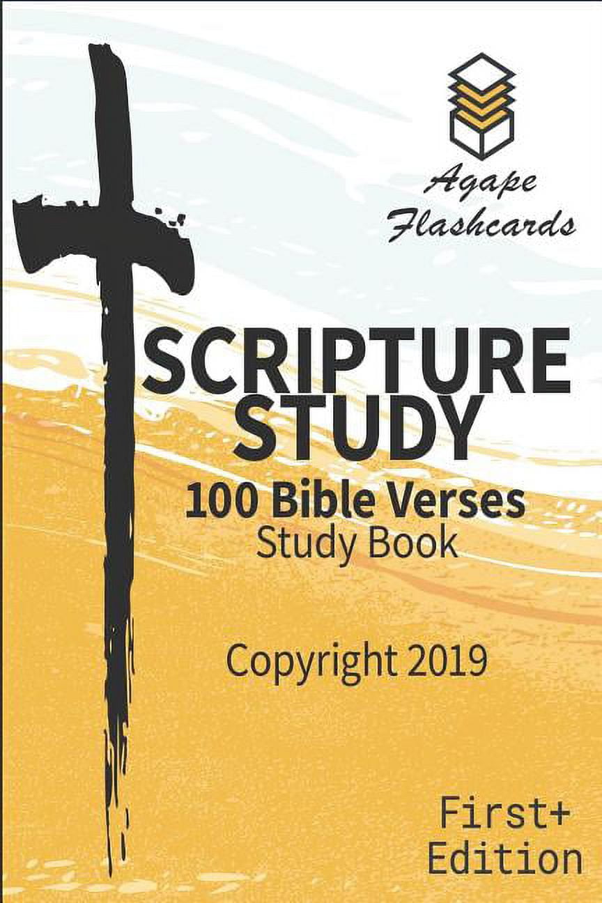 Bible Scripture Study - 100 of the Most Important and Useful Bible Verses: Perfect for ...
