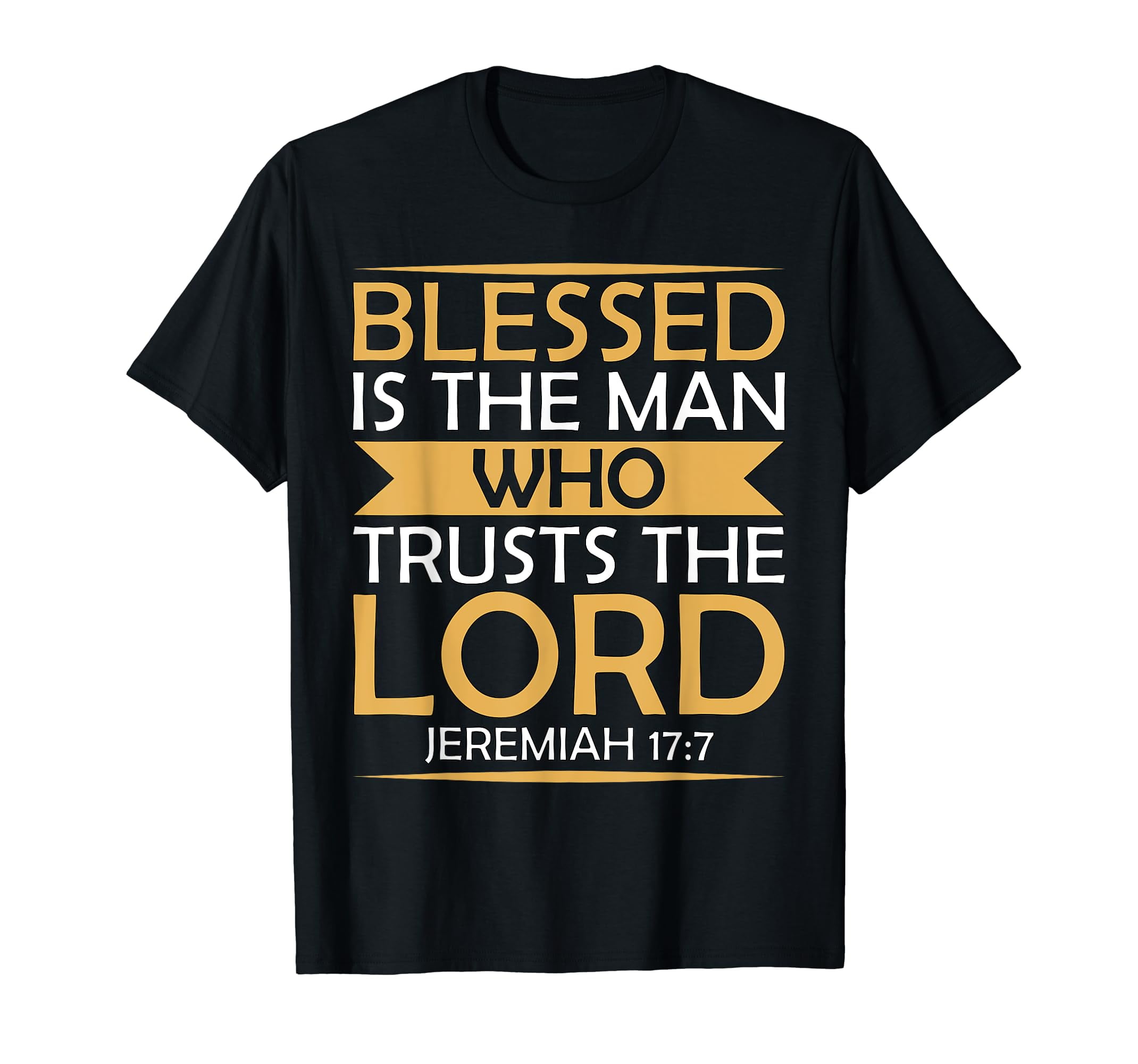 Bible Scripture Verse Jeremiah 17:7 Inspirational T-Shirt - Walmart.com