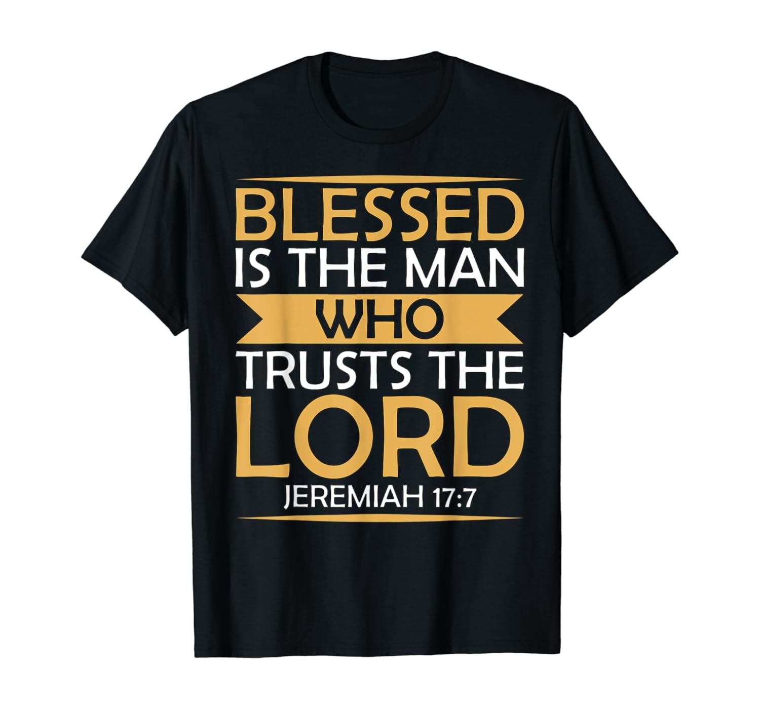 Bible Scripture Verse Jeremiah 17:7 Inspirational T-Shirt - Walmart.com