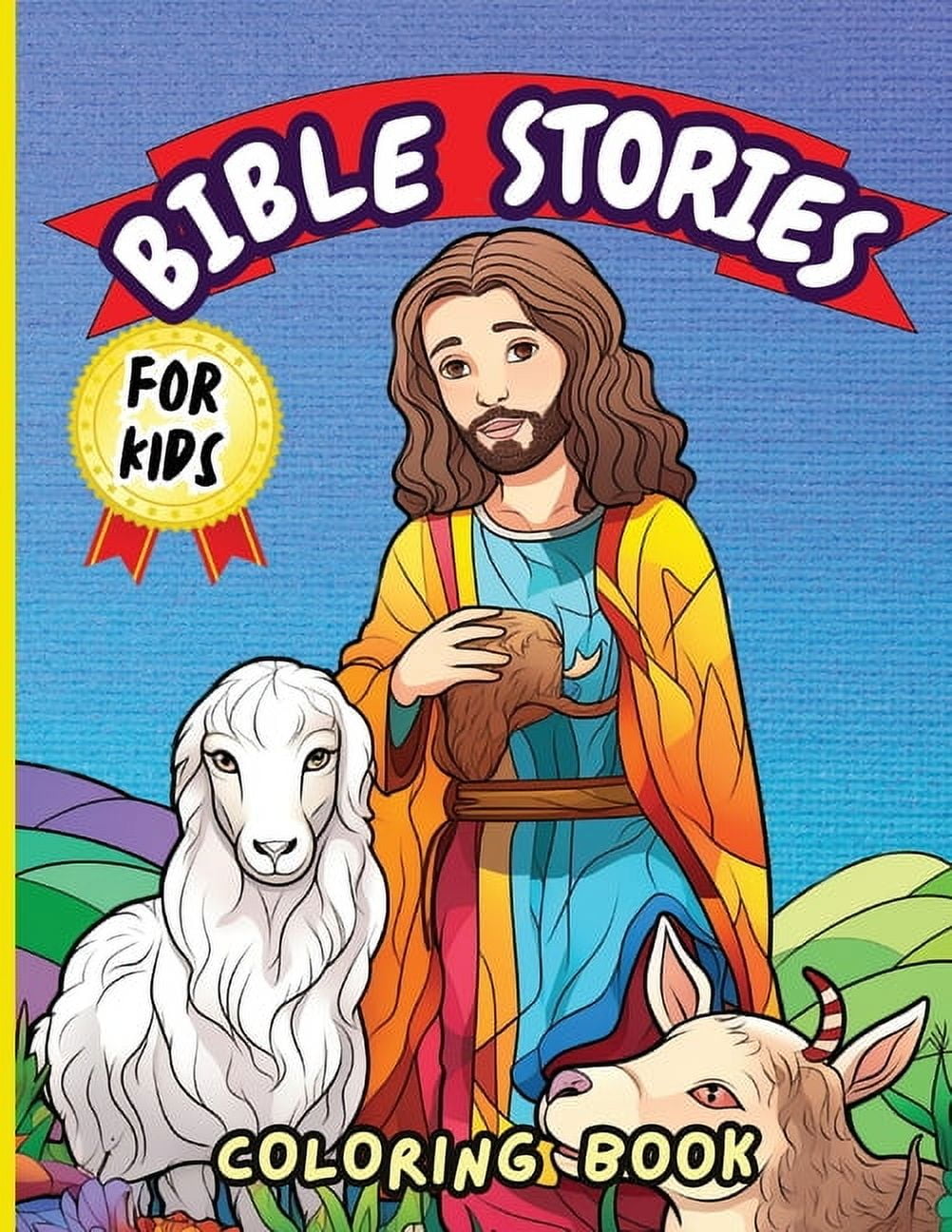Bible Stories Book for Kids: Biblical Story With Animals And Scripture ...