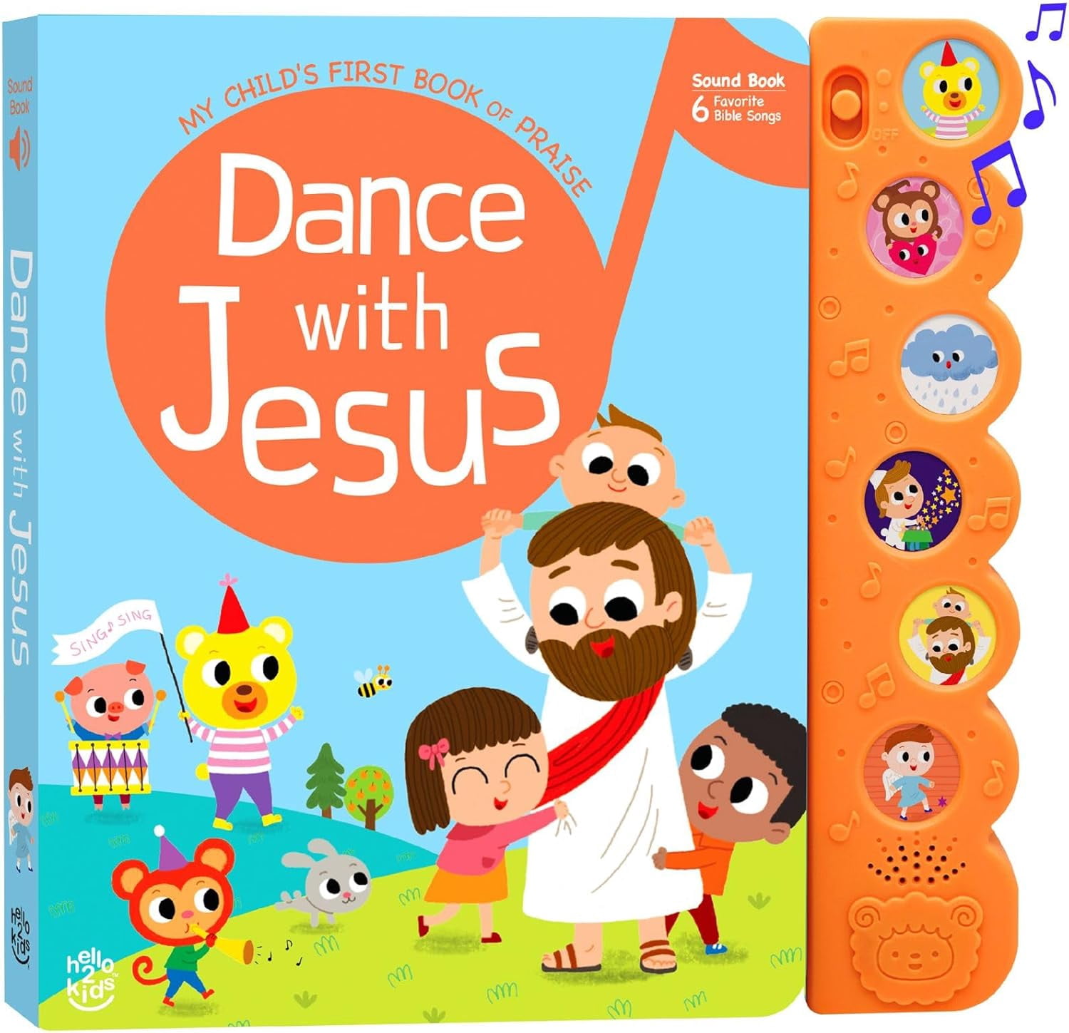 Bible Stories Christian Sound Books for Kids - 6 Bible Songs ...