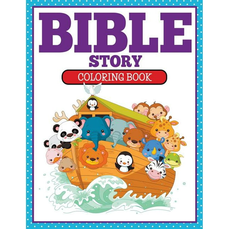 children's bible story coloring book