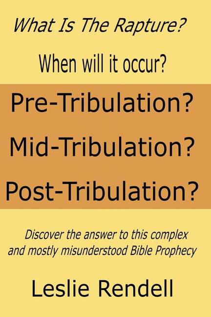 Bible Studies: What Is The Rapture (Series #1) (Paperback) - Walmart.com