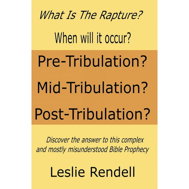 Bible Studies: What Is The Rapture (Series #1) (Paperback) - Walmart.com