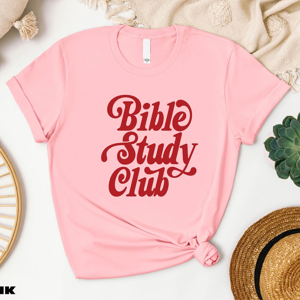 Bible Study Club Shirt, Christian T-Shirt, Bible Verse Shirt, Faith ...