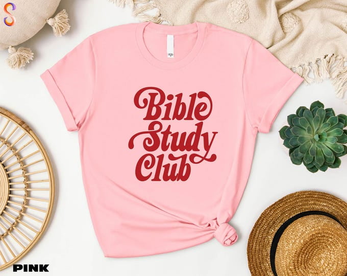 Bible Study Club Shirt, Christian T-Shirt, Bible Verse Sweatshirt ...