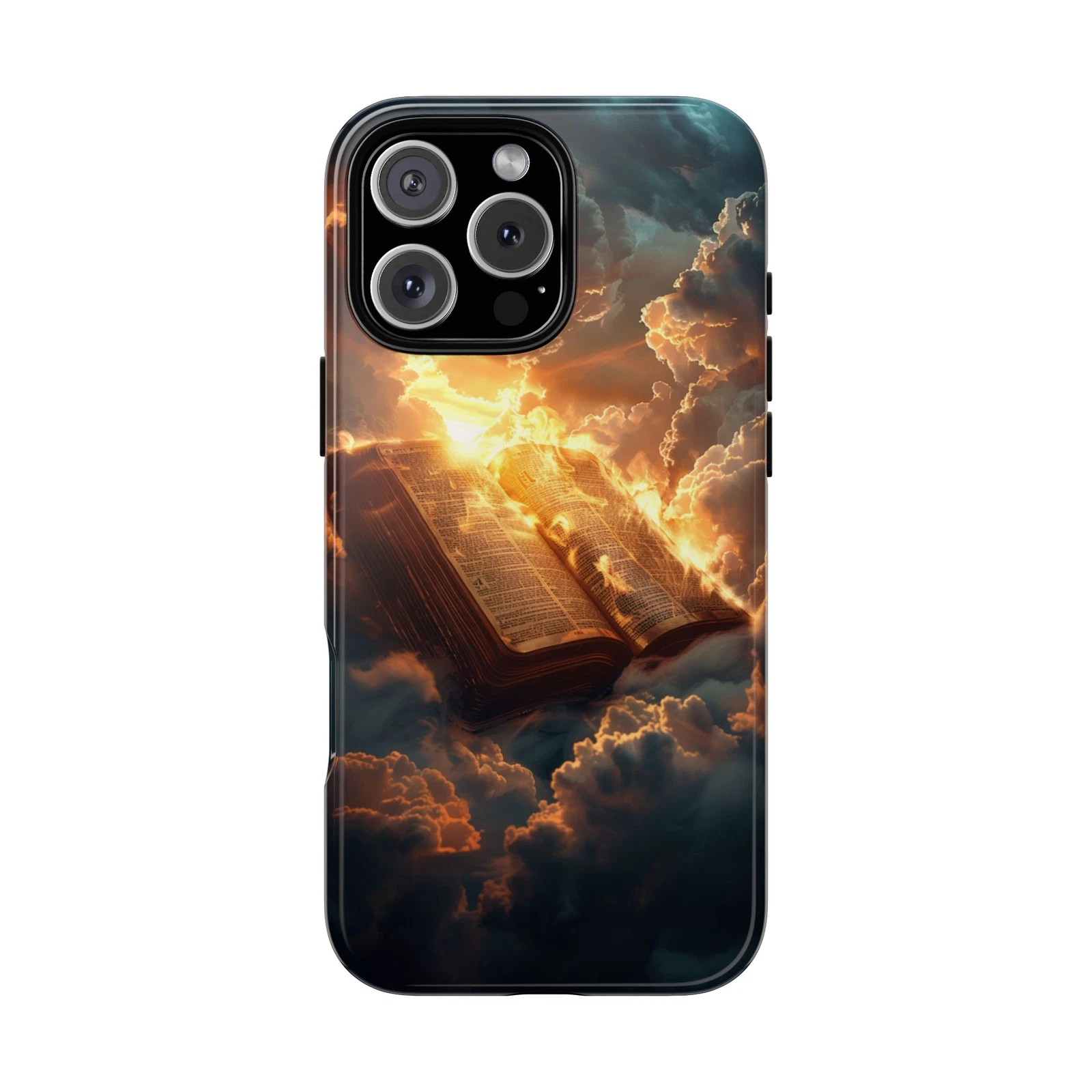 Bible Sunrise Book Morning Protective Case for iPhone 11 up to 17 Pro ...