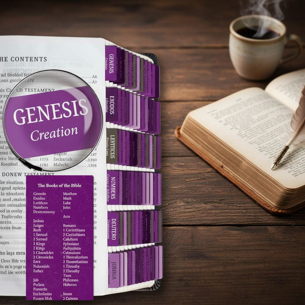 Bible Tabs Premium Tear Resistant Bible Tabs – Easy to Apply, Laminated ...