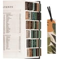 Bible Tabs for Women and Men, Earthy Theme, 75 Large Print Bible Tabs ...