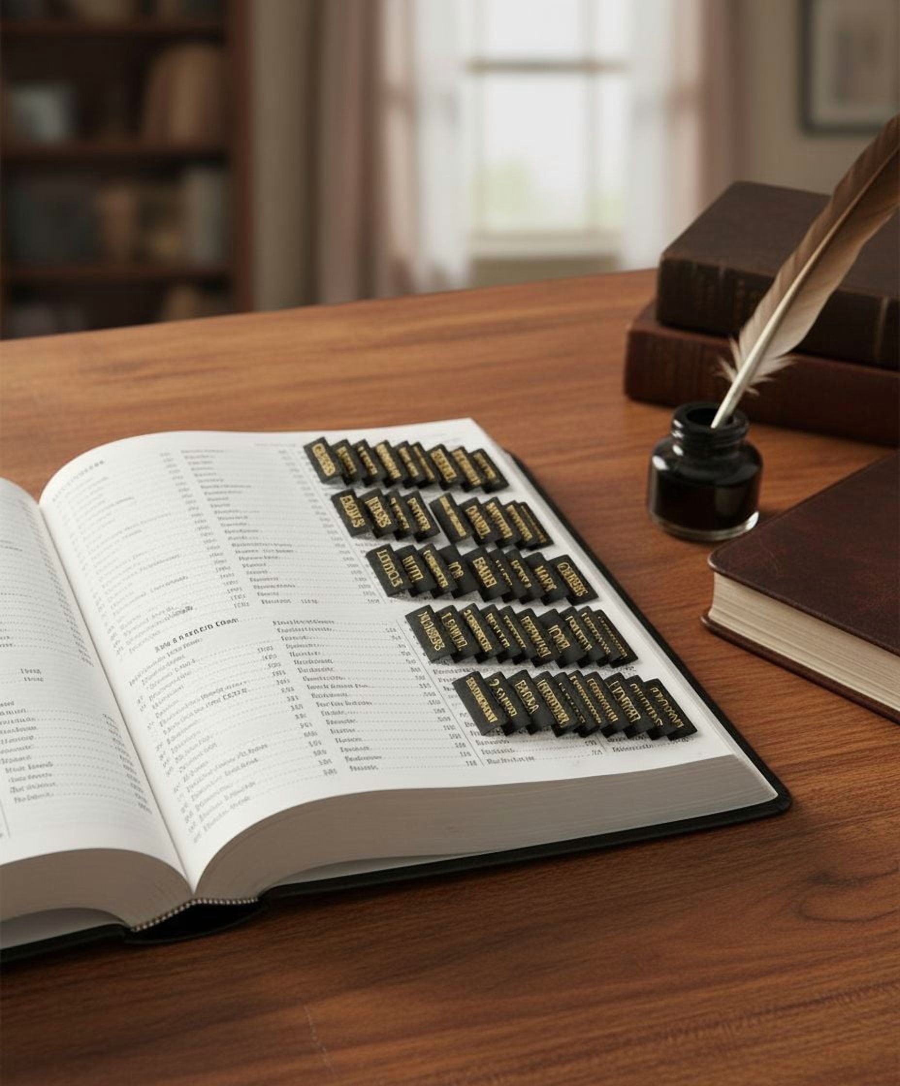 Bible Tabs for Women & Men, Laminated Bible Tabs for Study Bible, Large ...