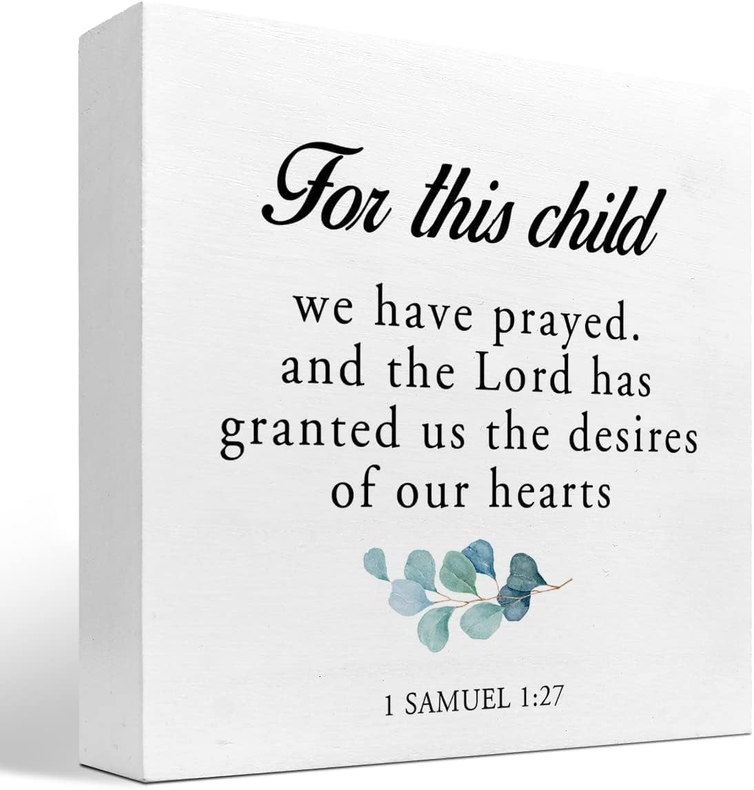Bible Verse 1 Samuel 1:27 For This Child I Have Prayed Inspirational ...