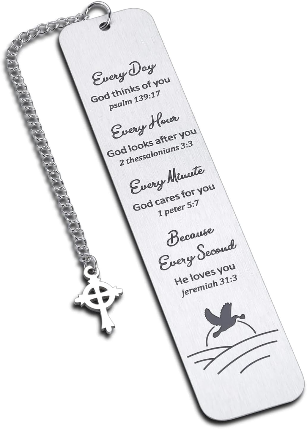 Bible Verse Bookmarks Christian Gifts for Women Men Baptism Gifts First ...