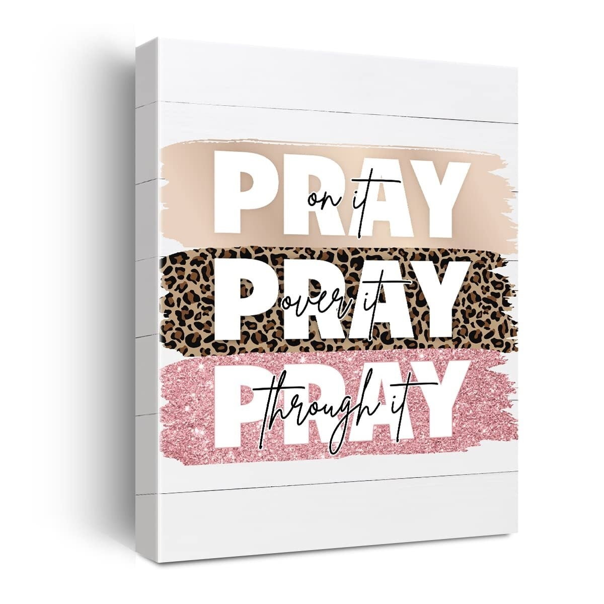 Bible Verse Canvas poster Print Decor Pray Quote Christian Wall ...