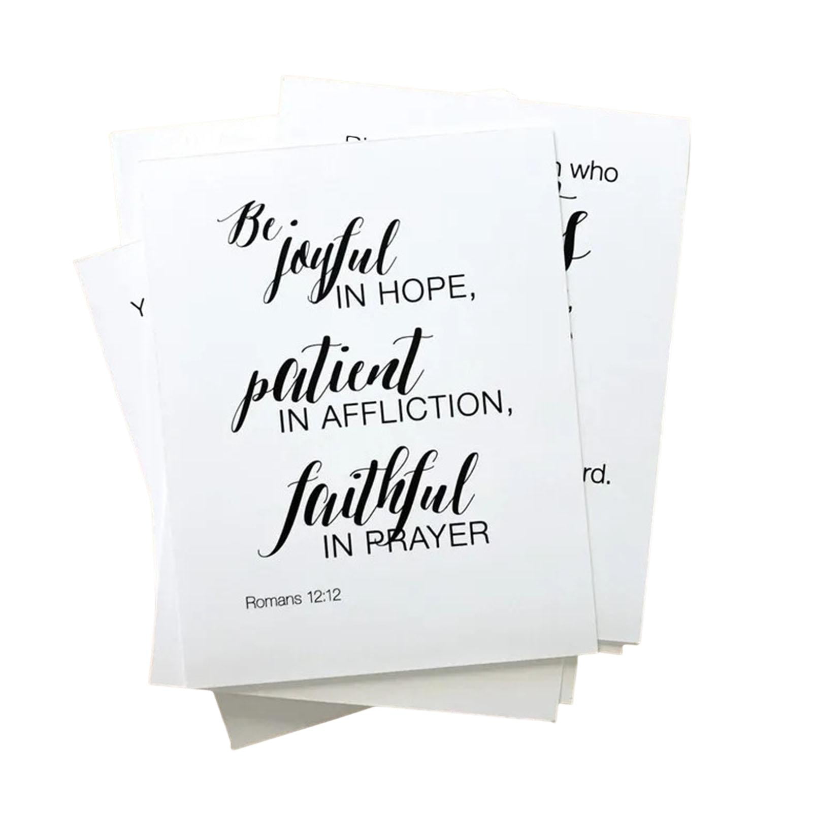 Bible Verse Cards 52-piece Bible Verse Card Set Inspiring Scripture ...