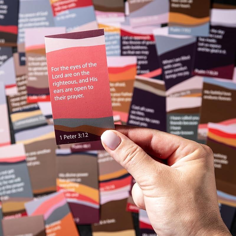 Bible Verse Cards, 60 Unique, Assorted Mini Scripture Encouragement ...