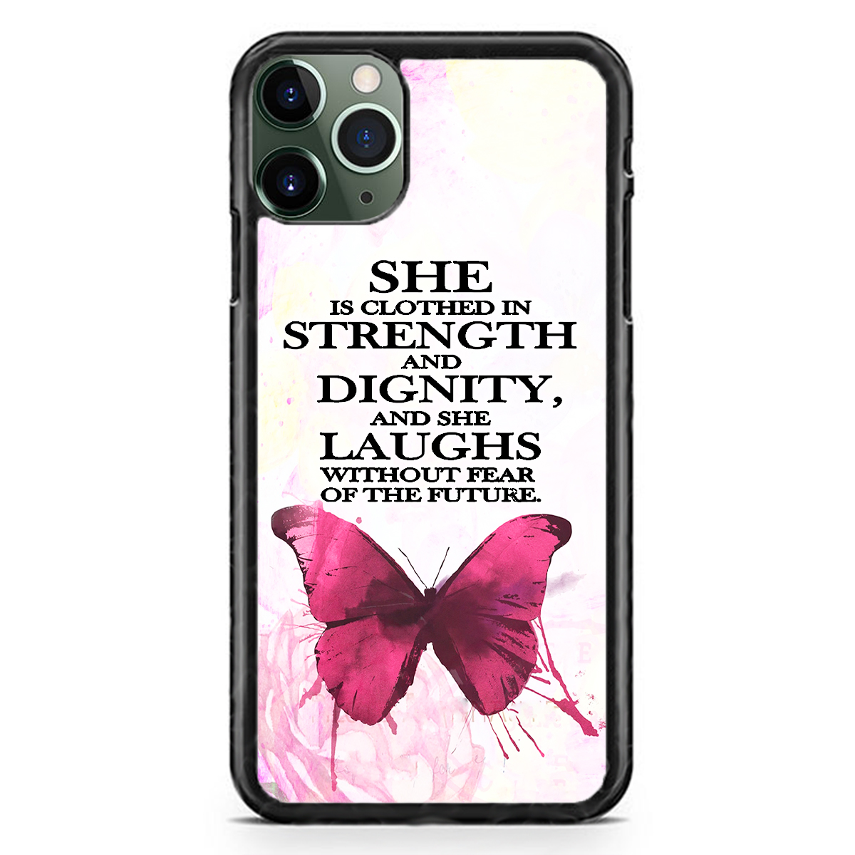 Bible Verse Christian Religion Slim Shockproof Hard Rubber Custom Case ...