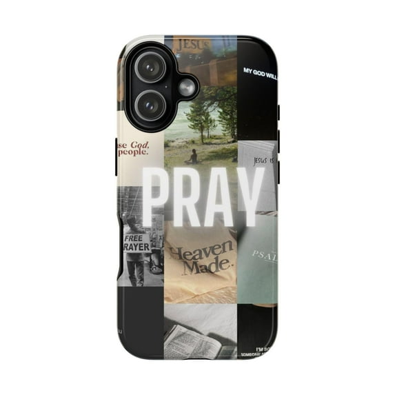 Bible Verse Collage Phone Case Inspiring Faith Quote for iPhone 17 11 ...