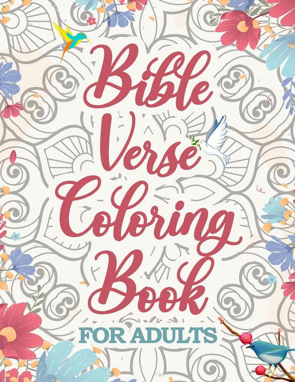 Bible Verse Coloring Book for Adults: Inspirational Scripture Verses ...