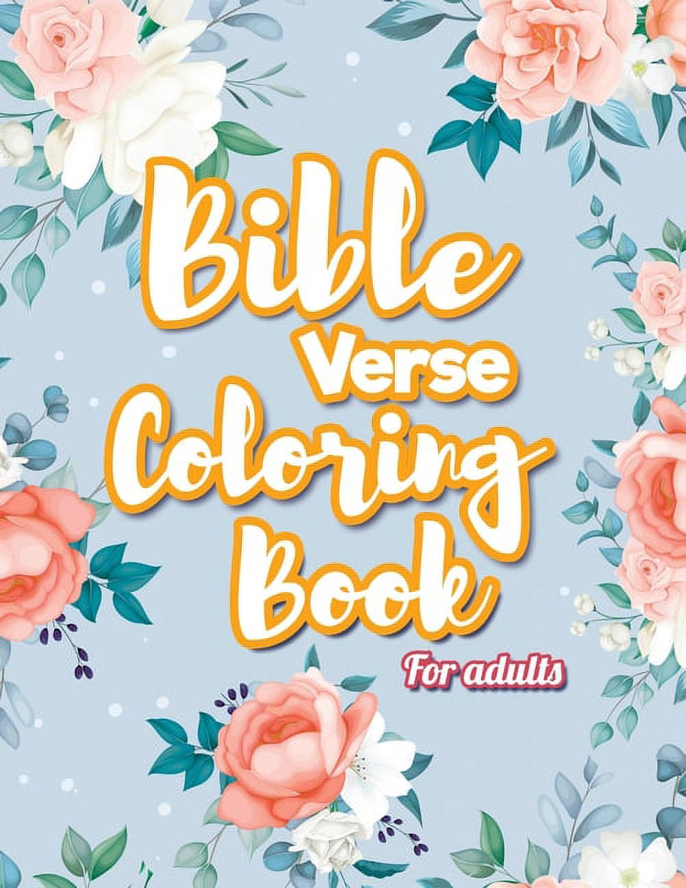Bible Verse Coloring Book For Adults: Inspirational Christian Coloring ...
