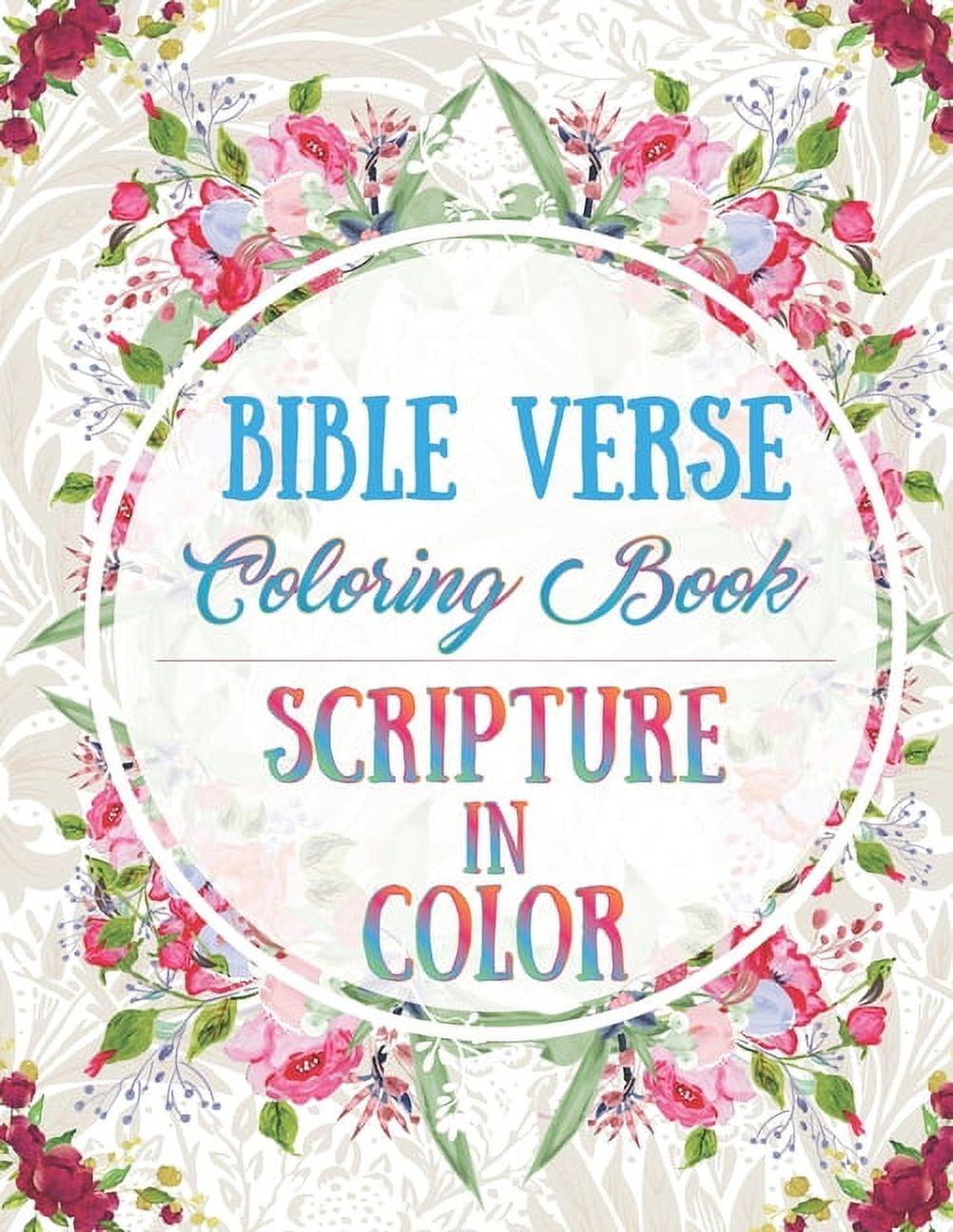 Bible Verse Coloring Book: Scripture in Color, (Paperback) - Walmart.com